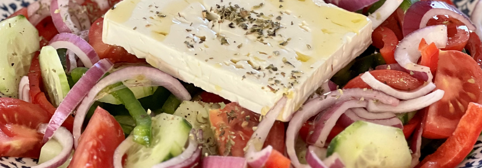 Choriatiki Of Griekse Boerensalade - Yayas Olijfolie